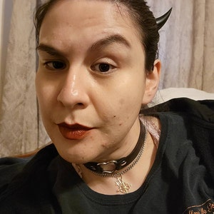 Small Demon Horns Cute Gothic Devil | Etsy