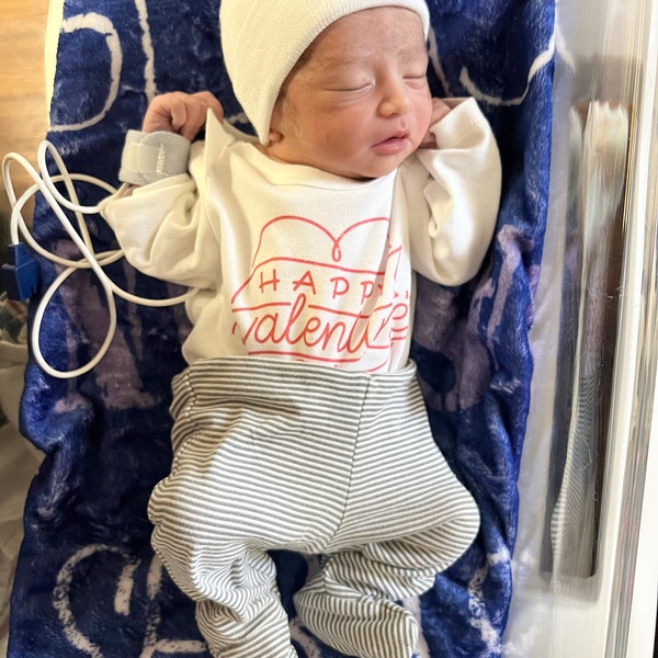 Valentines Day Baby , Baby's First Valentines, Valentine Baby Outfit, First Valentines Day ...