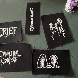 Discharge Skull Shirt - Etsy