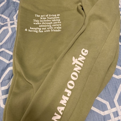 Namjooning Sweatpants Discounted - Etsy