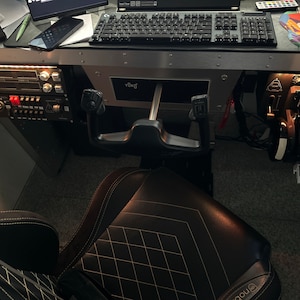 Logitech Flight Panel Under Desk Mounts - Etsy