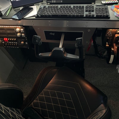 Logitech Flight Panel Under Desk Mounts - Etsy