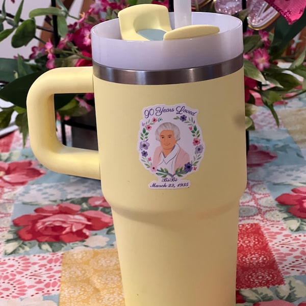 Personalized Cursive Name Sticker - Custom Colorful Text Decal Stickers ...