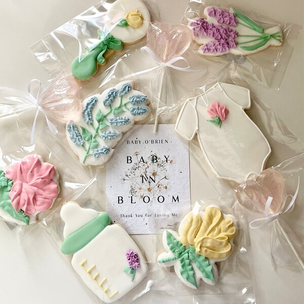 Grownotes™ Baby in Bloom, Baby Shower, Plantable Favors, for Guests ...