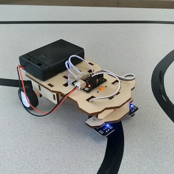 DIY Kit Build a Line Follower Robot - Educational STEM Toy for Kids ...