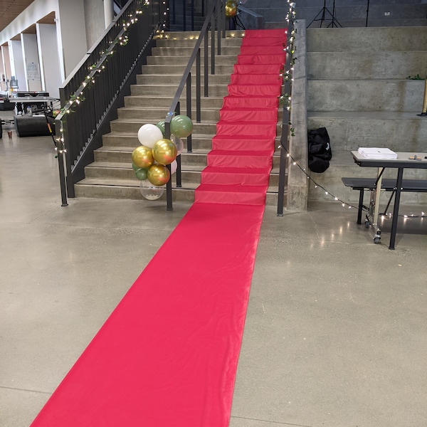 Velvet, Red Carpet Runner, Galas, Wedding Aisle Runner, Grand Opening ...