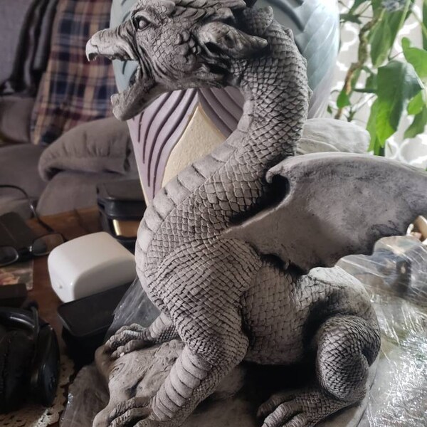 Troll Shows It's Ok, Concrete Troll, Funny Troll, Decoration for the ...