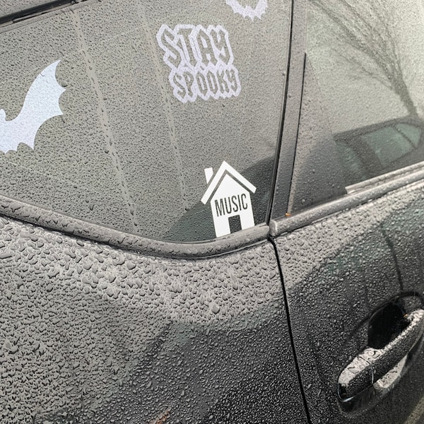 House Music Decal / EDM Decal / House Music Sticker / EDM Decal / Car ...