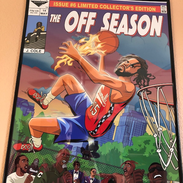 Isaiah Rashad Poster, the House is Burning Poster, Hip Hop Comic ...