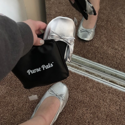 Solemates Purse Pals Foldable Travel Ballet Flats for Women With ...