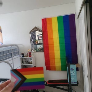LGBTQ Pride Flag Static Cling Windows Mirrors Car Windows - Etsy