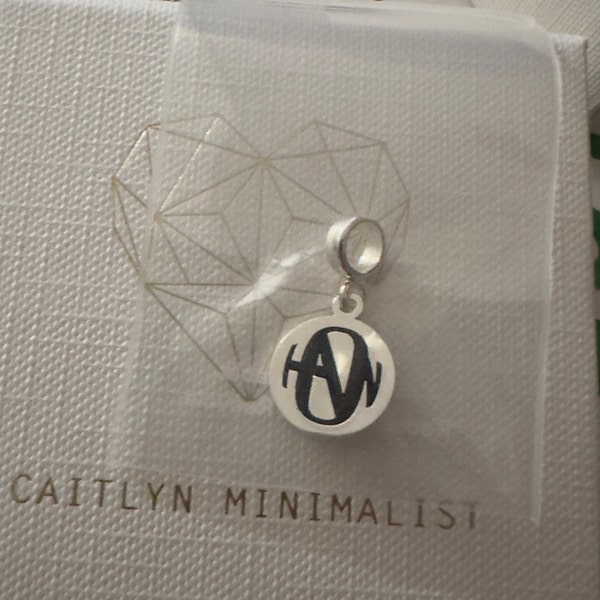 Handwriting Charm • Customized European Tags • Silver Personalized Name ...