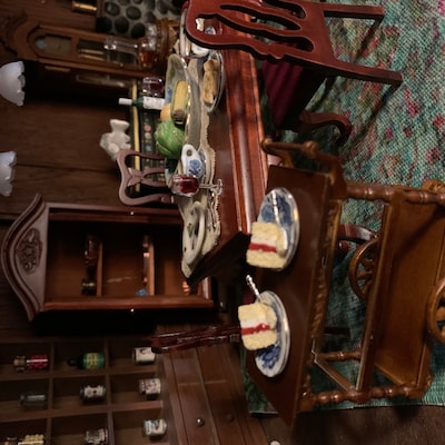 1:48 1/4 Quarter Scale Kitchen Unit W/ Shelves Sink - Etsy