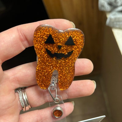 Tooth Badge Reel Dh Rdh Ldh Cda Badge Reel Teeth Dental Assistant ...