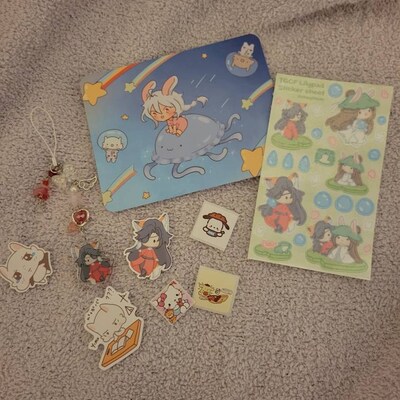 Ponyo Sticker Sheet Holographic Sticker Sheet - Etsy