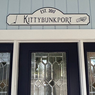 Personalized Custom 100% PVC 47 Carved Beach House - Etsy