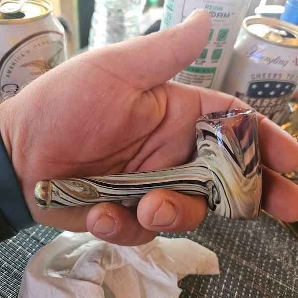 Wood Grain Gandalf Pipe Glass Wizard Pipe Lord of the Rings Pipe Hobbit ...