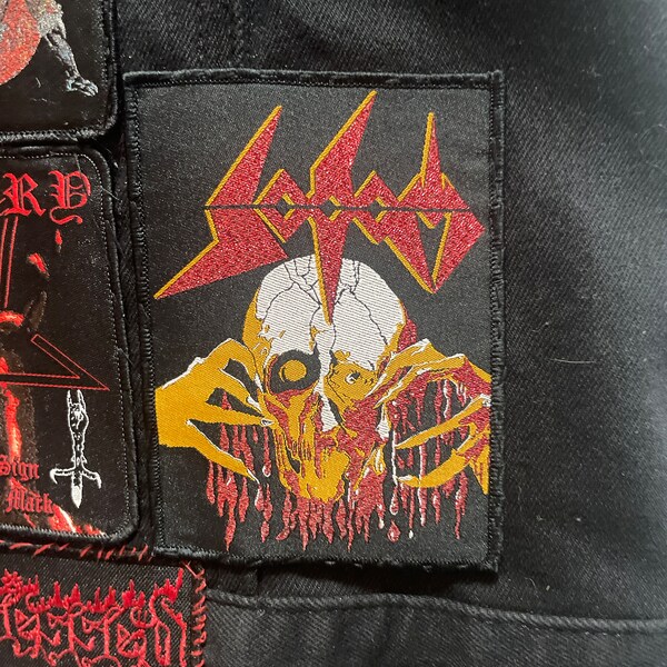 Weedeater-god Duck and Good Speed Embroidered Woven Patch-sludge Stoner ...