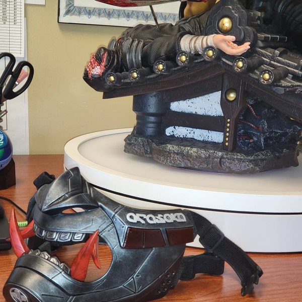 Cyber Samurai Custom Red Mask, Arasaka Mask Cyberpunk 2077 Style - Etsy