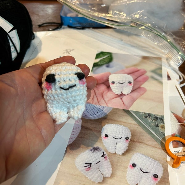 Amigurumi Molar Crochet Pattern, Dentist Gift (PDF) - Etsy