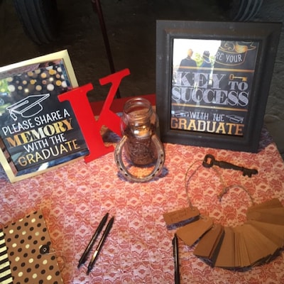 Graduation Party Sign Please Share a Memory With the Grad - Etsy