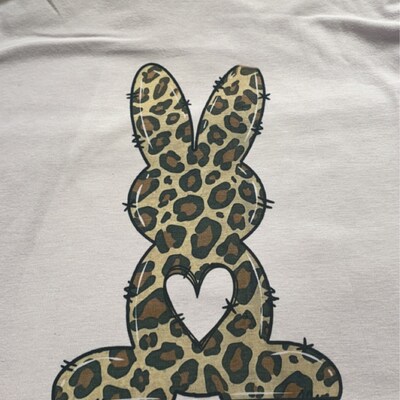 Easter Png, Leopard Easter Bunny Png, Happy Easter Sublimation Design ...