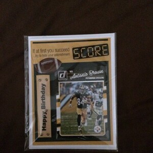 Los Angeles Rams Birthday Card With Tyler Higbee on a Detachable ...