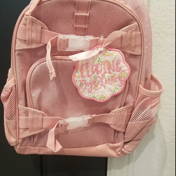 Backpack Name Tag Bag Tags Luggage Tag Fabric Name Tag Fabric ...