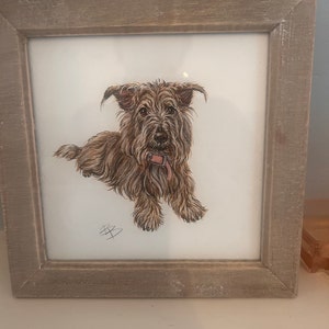 Cockapoo Watercolour Painting Original Hand Painted Framed Pet Art - Etsy