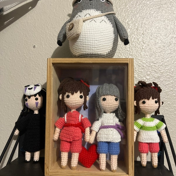 Ready to Go: Handmade Crochet Spirited Plush No Face Man Faceless Man ...