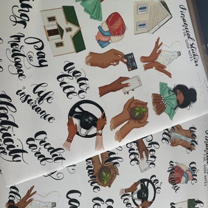 Financial Digital Stickers for Goodnotes Kit Digital - Etsy