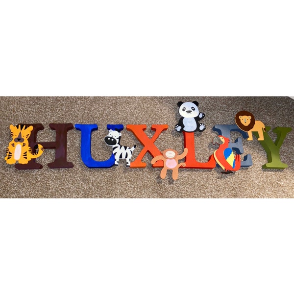 Free Standing MDF Letters - Personalised MDF Name - Etsy UK