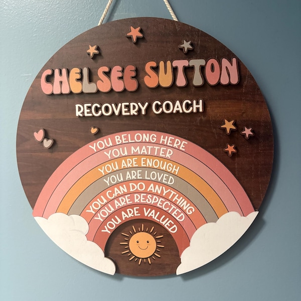 Personalized Light up Office Desk Plaque, Custom Logo Desk Decor ...