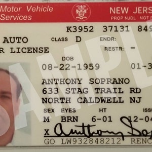 SCARFACE MOVIE Tony Montana Green Card Screen Accurate - Etsy