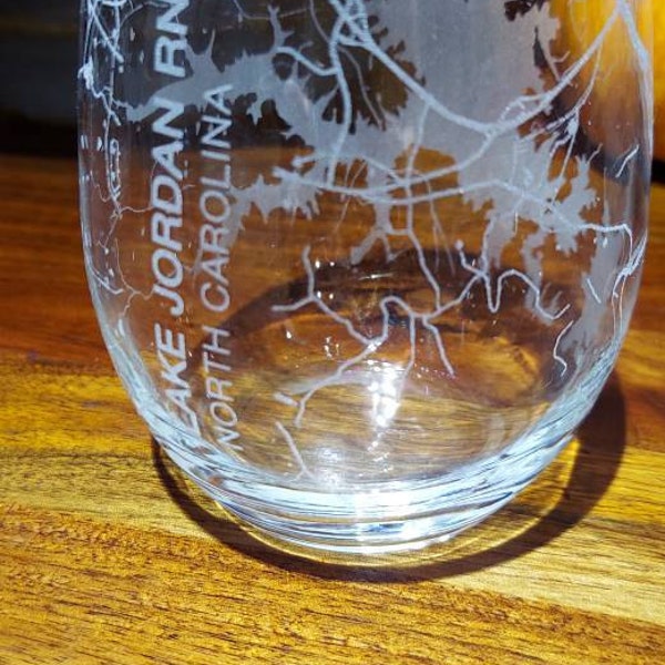 Your City Map Rocks Glass | Your City | Town Personalized | Etched ...