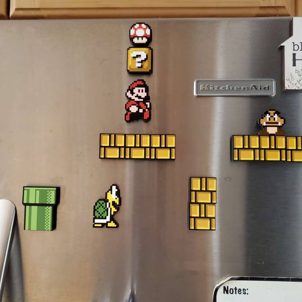 Magnets - Mario Bros 3 - Nintendo Super Mario Brothers Characters and ...