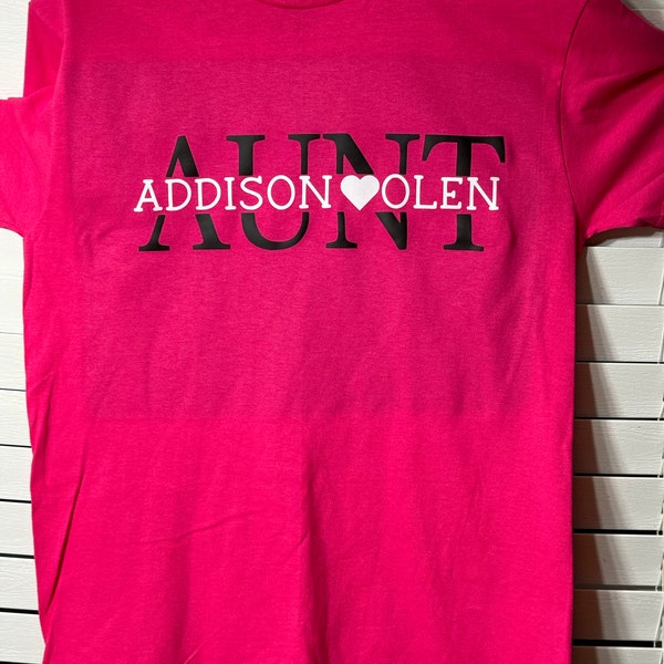 Aunt SVG, Auntie Svg, Best Aunt SVG, Aunt Split Name Frame Svg, Aunt ...