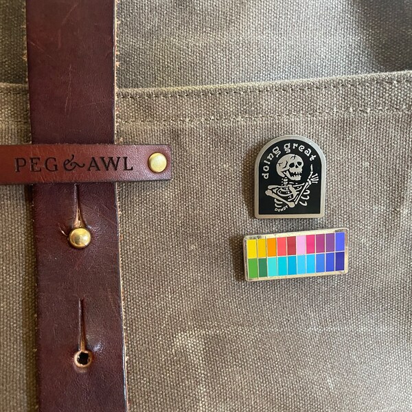 Doing Great // Enamel Pin - Etsy