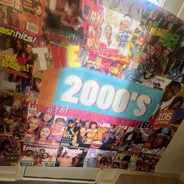Y2K Party Backdrop: 2000s Hip Hop Theme - Custom Step and Repeat - Etsy