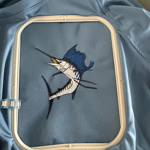 Mahi-mahi Dolphinfish Embroidery Design - Etsy