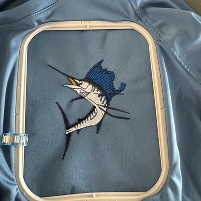 Sailfish Embroidery Design - Etsy