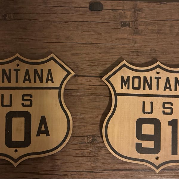 Vintage Wooden DIRECTION Signs Replica for US Route Signs. (north South ...
