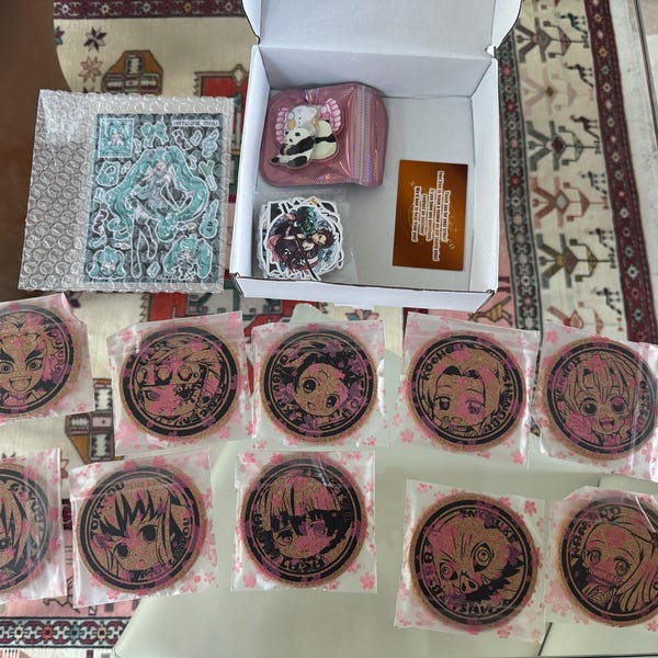 Original Artwork Shugo Chara! My Guardian Characters Sticker Set | PVC ...