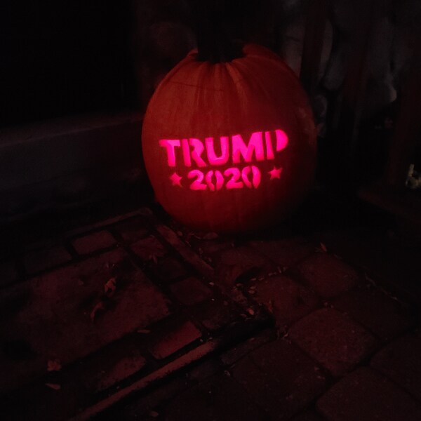 Donald Trump Pumpkin Carving Patterns for Halloween // Trump 2024 Jack ...