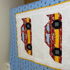 PDF Quilt Block Pattern Nascar Vehicle Quilt - Etsy