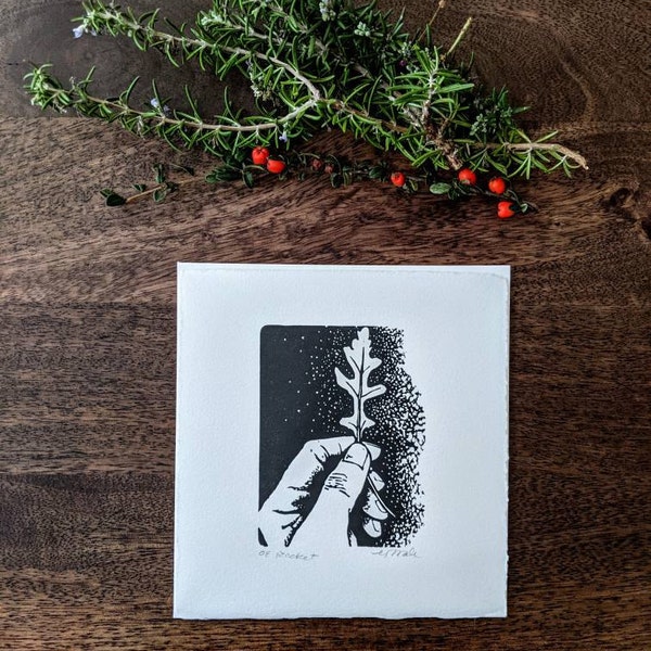 SANDHILL LOOP, Linocut Relief Print, Inktober 2021, Native Flora of ...