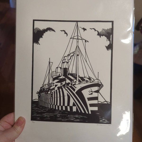 Ladybird | Ladybug | Handmade Linocut Print - Etsy