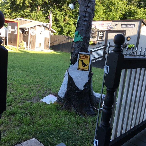 Dog Poop Sign | Funny Metal Sign for Dog Owners | Rustic Aged ...