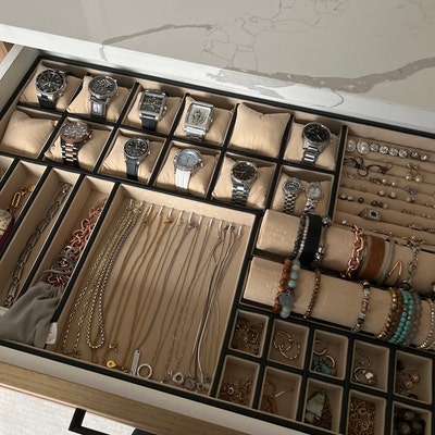 Custom Jewelry Drawer Insert jewelry Storage - Etsy Canada