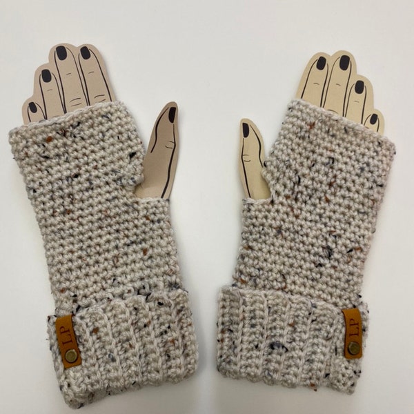 PRINTABLE Fingerless Glove Tag Pack. 2pc + Bonus Hand Template ...